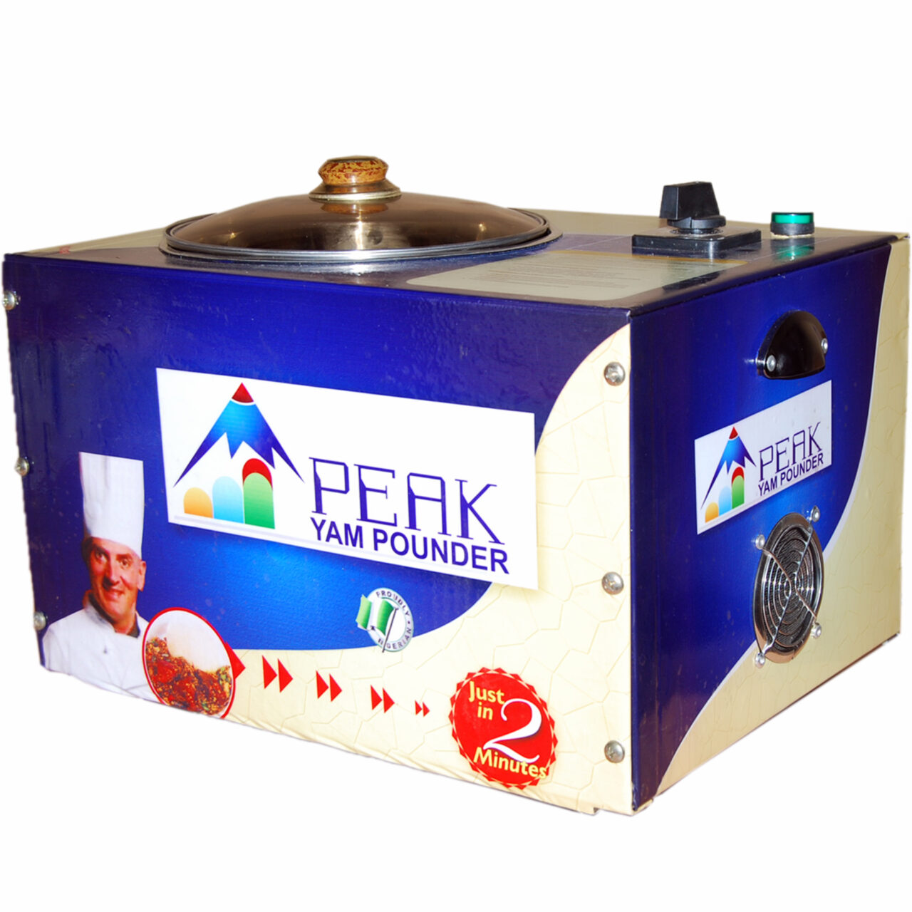 Peak Yam Pounder - The Best Yam Pounding Machine in Nigeria